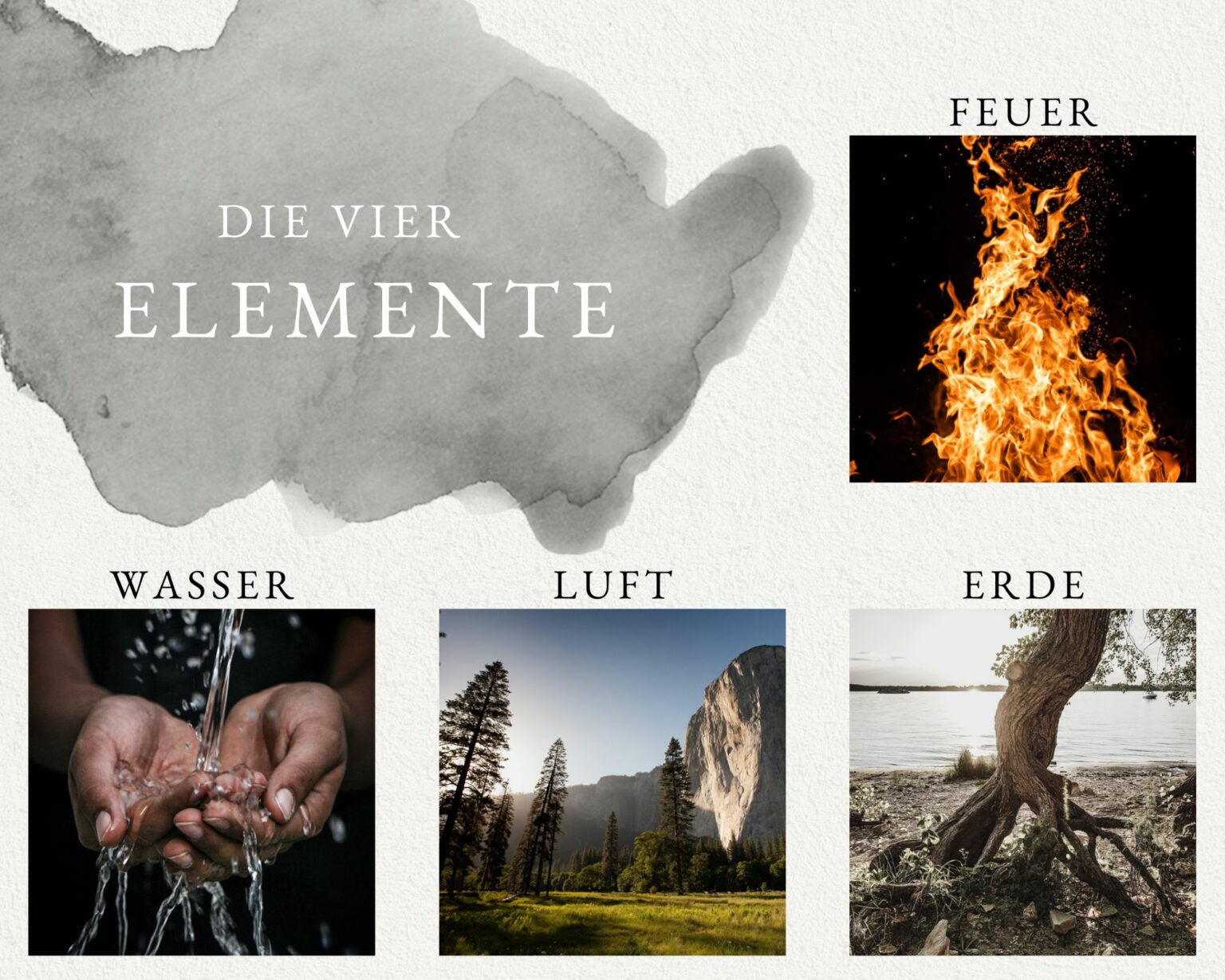 Die vier Elemente - welches bin ich? | WELTSTEINE